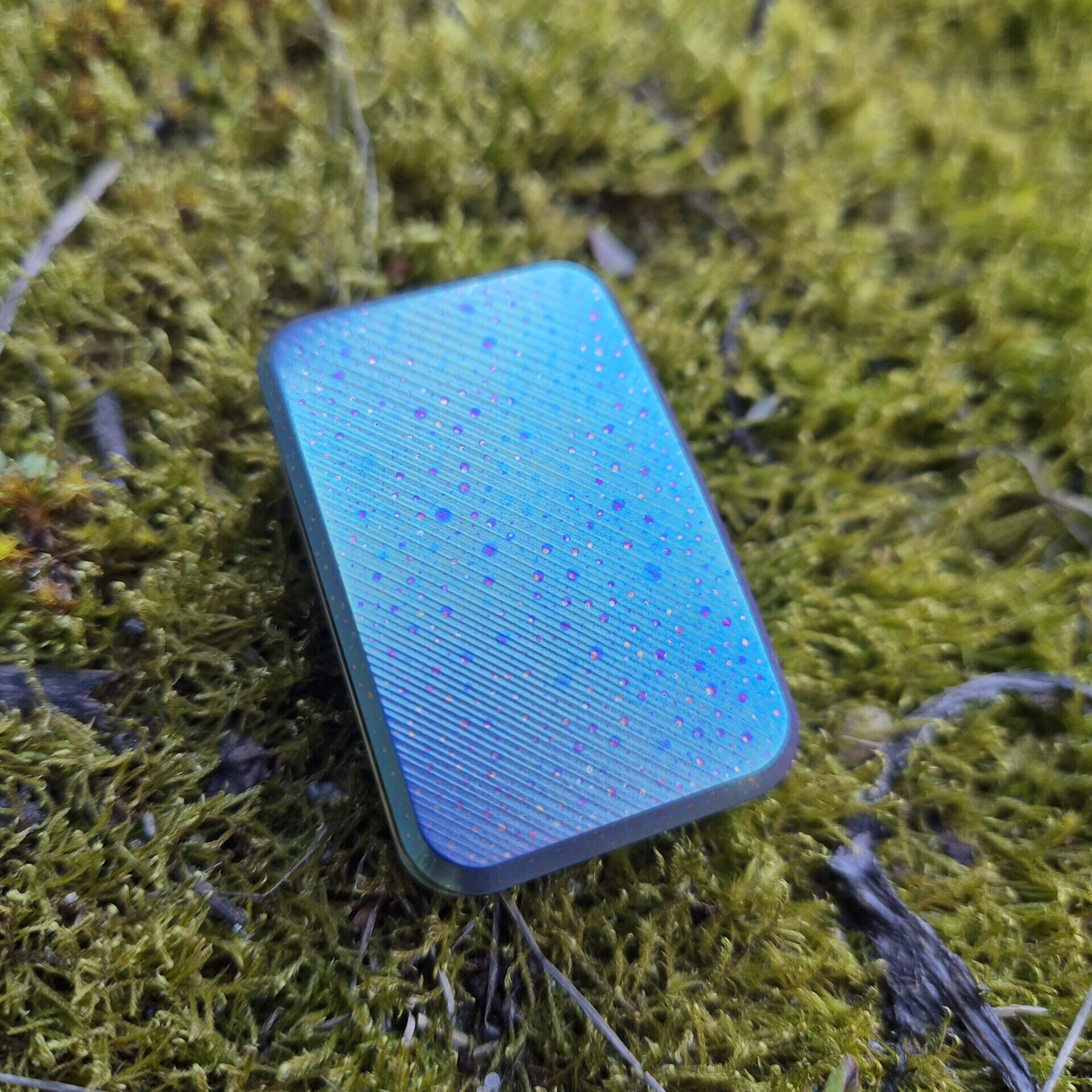 Mini Titanium Ergo Simple Fidget Slider – KukoEDC